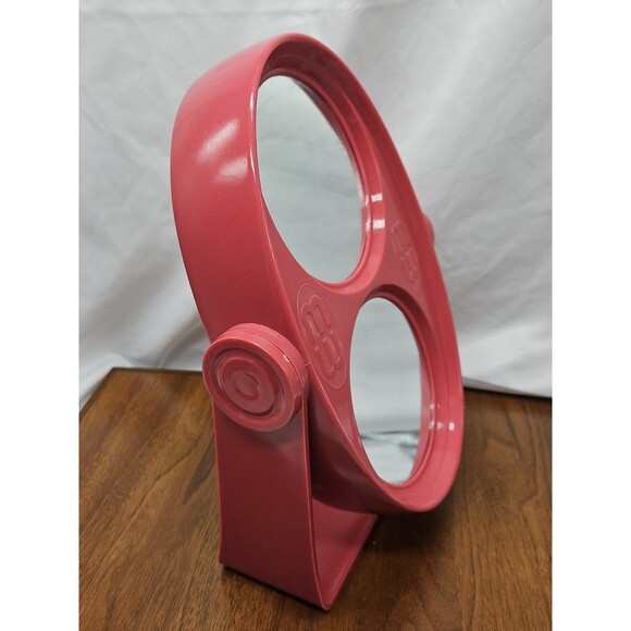 Bath | Vintage Mauve Pink Makeup Vanity Mirror Swivel Stand Or Wall ...